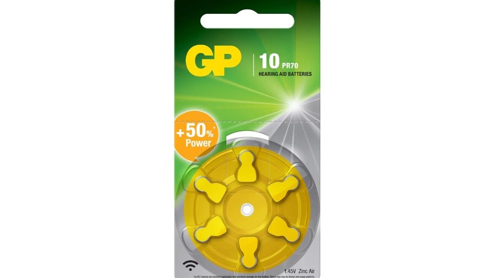 סט סוללות למכשירי שמיעה GP 10 PR70 - אולה-סטור-OLA סלולר-מחשבים-מעבדה-ועוד